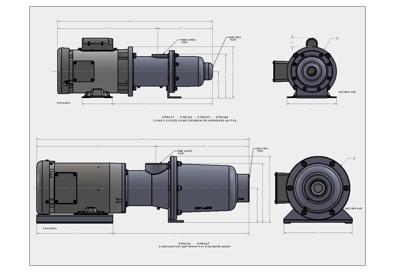 CP67 Vertical CP Pump | Continental Pump Co.